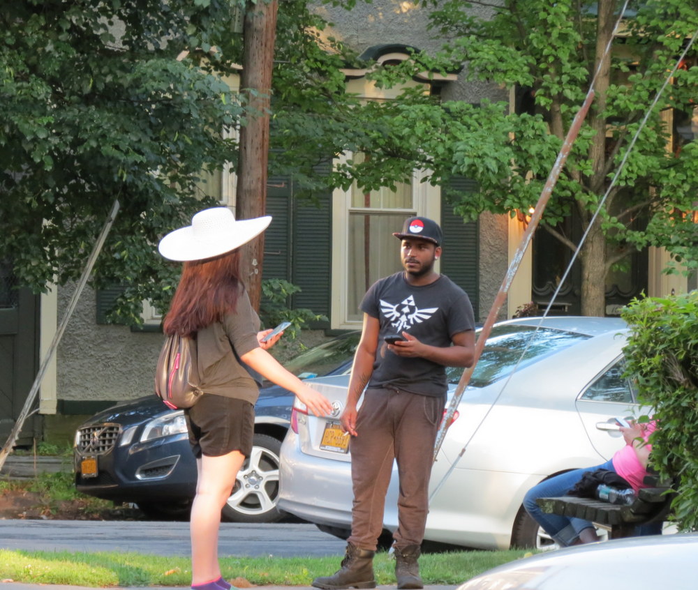 Pokemon at the gates | suns along the Mohawk