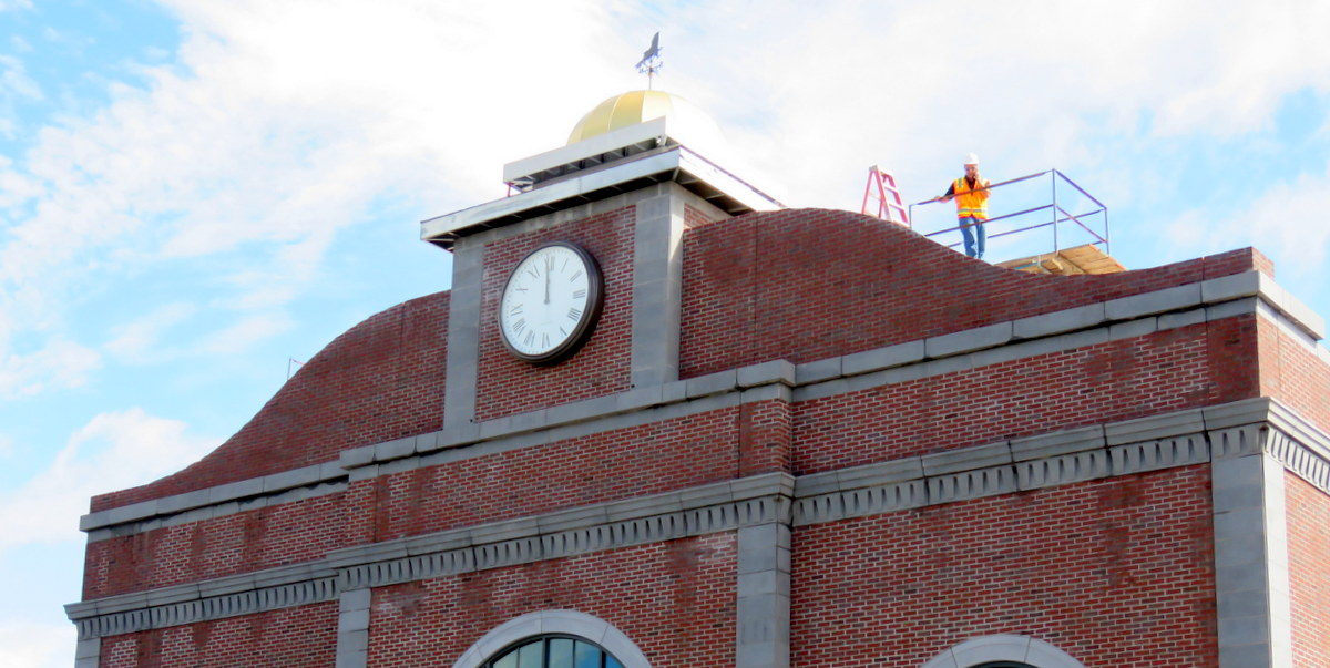 Train Station gets its Gold Dome (update: and clock) | suns along the ...